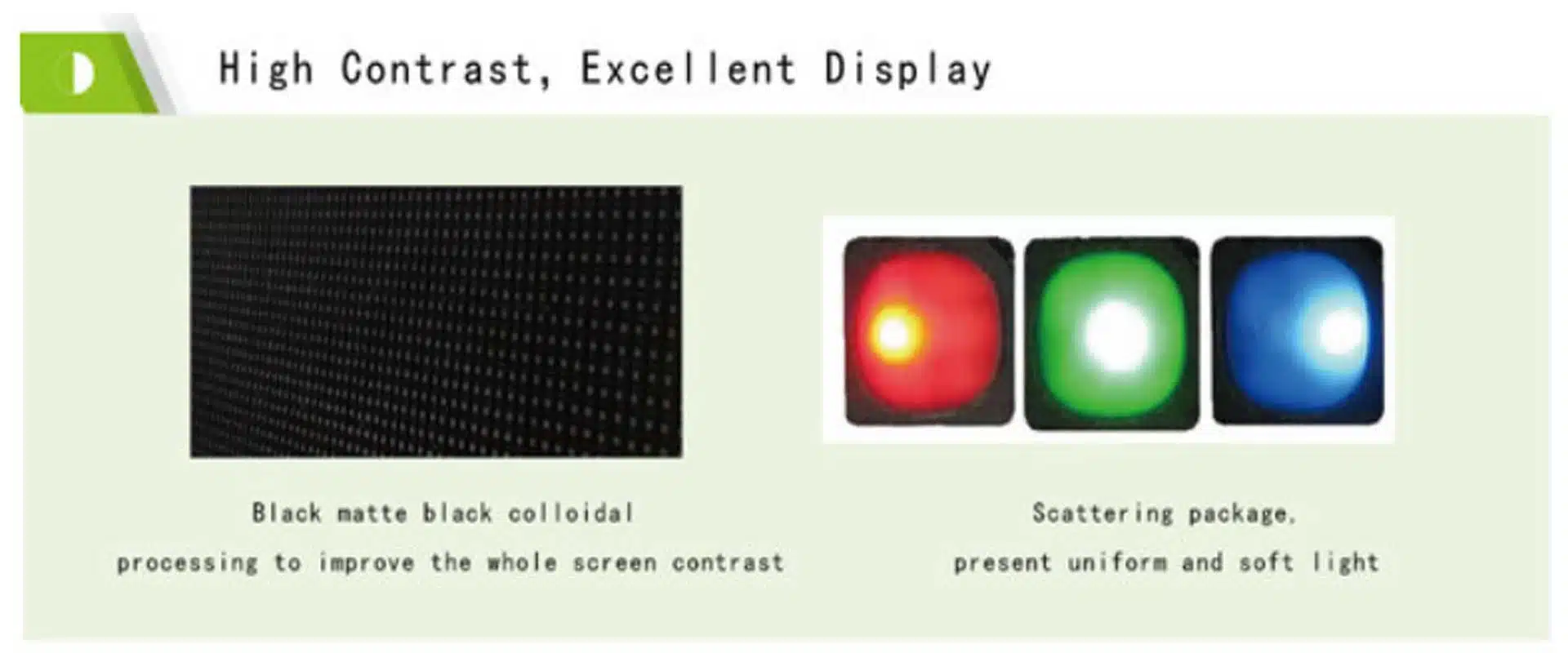 Fa'afefea ona Fa'ailoa Lamepa Fa'aaliga LED - reissdisplay