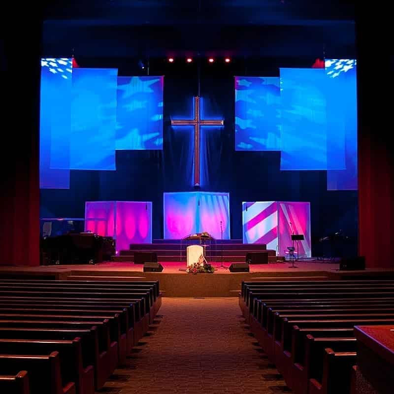 Church LED Screen: Transforming Worship Experiences - reissdisplay